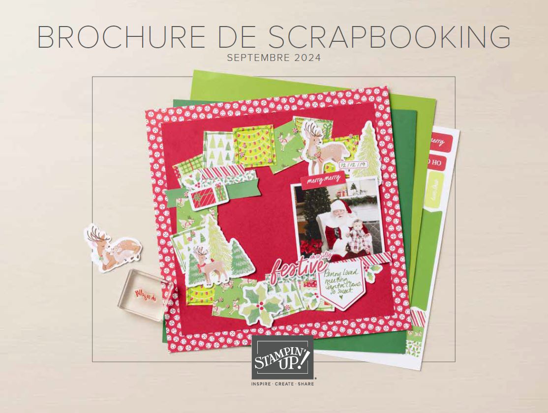Pour les fans de Scrapbooking, une nouvelle brochure est disponible ...